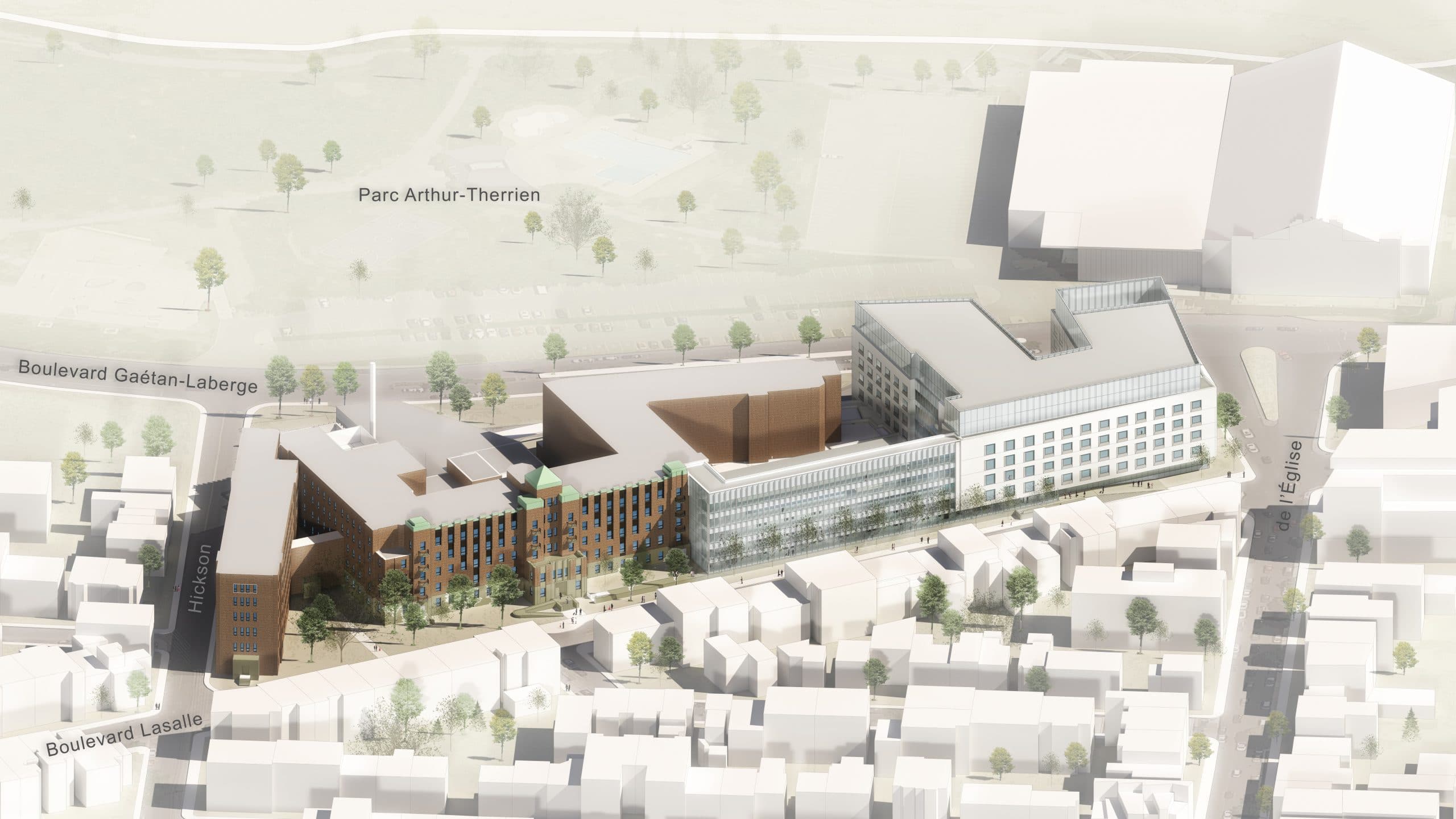 Expansion and modernization of the Verdun Hospital | ELEMA - Structural ...