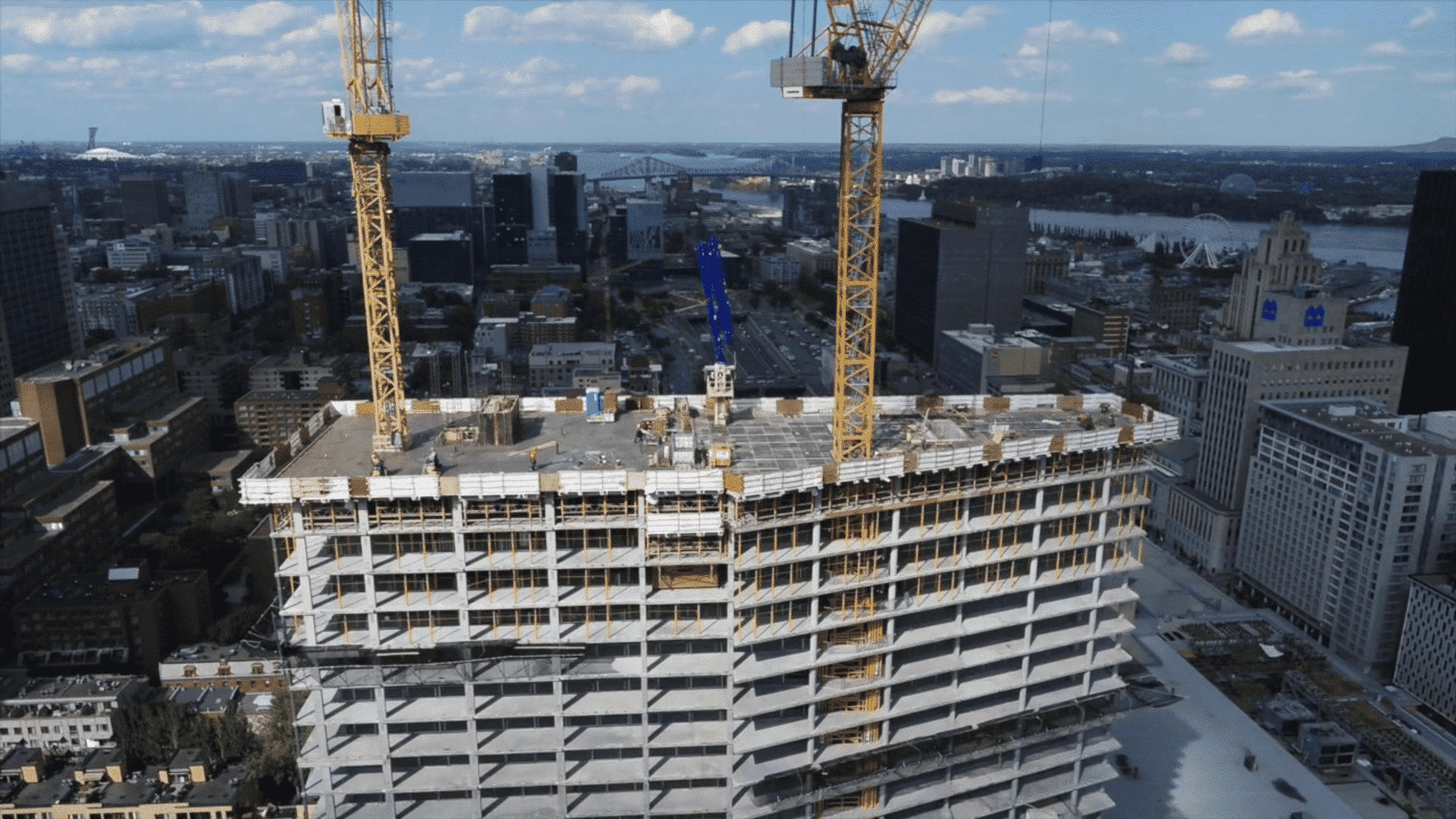 CONSTRUCTION SITE @ Humaniti Complex | Bird's-eye view of the concrete ...