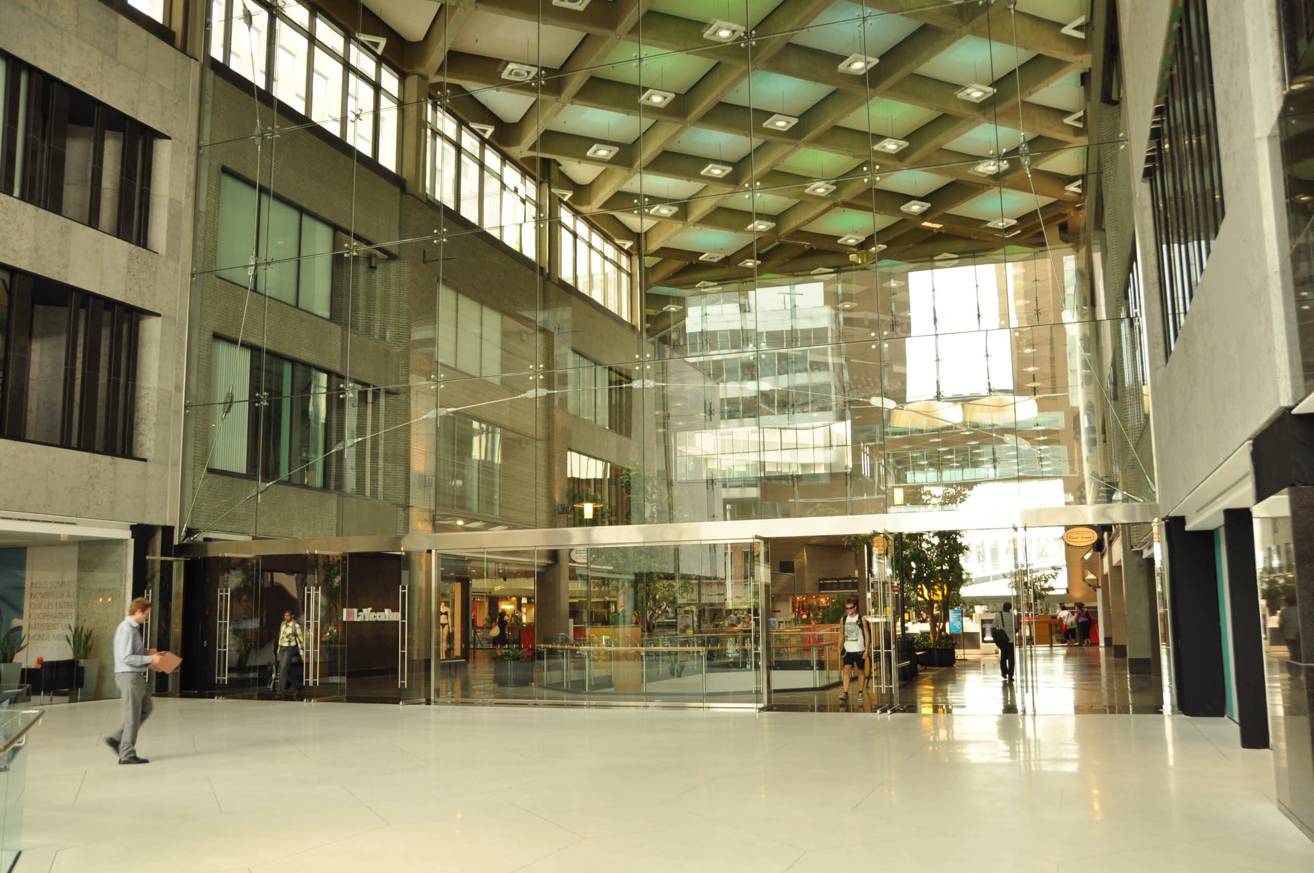 Cable Net Glass Wall | Complexe Desjardins | ELEMA - Structural ...